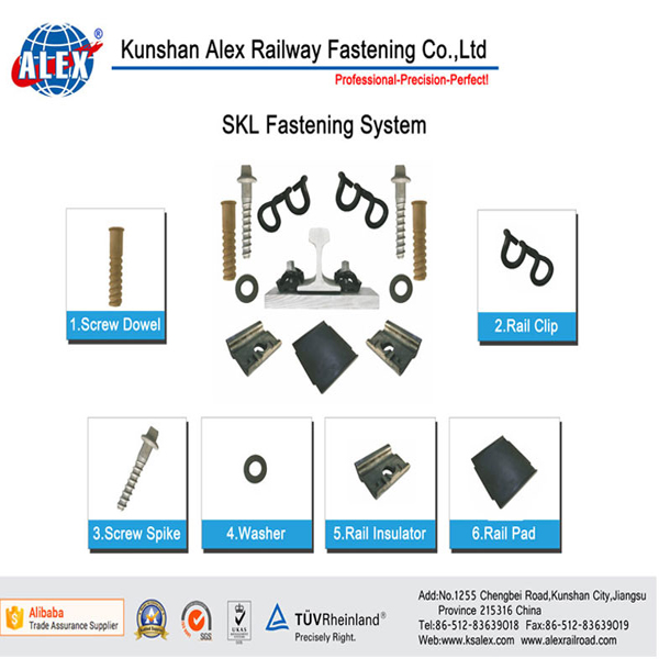 SKL Type Railway Fastening System-Kunshan Alex Railway Fastening Co., Ltd.